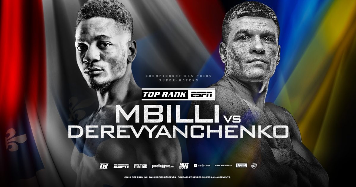 Gestev | Super Middleweight Showdown MBilli VS Derevyanchenko