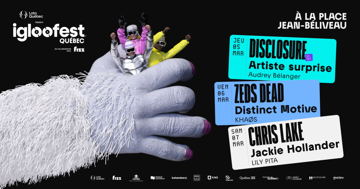 Igloofest Québec : le party le plus hot de l’année débute… | Gestev